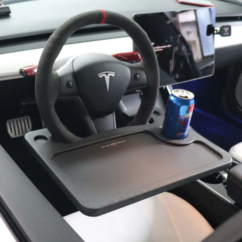 Tesla Laptop Steering Wheel Table | Model 3 X S Y - Tesla League